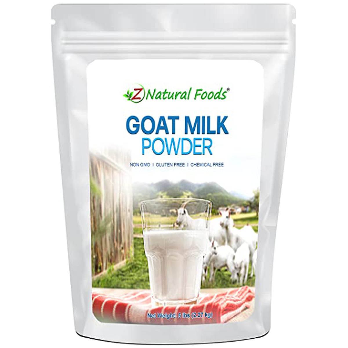 Z Natural Foods Full Cream Goat Milk Powder - 100% Pure, Easy to Digest ...