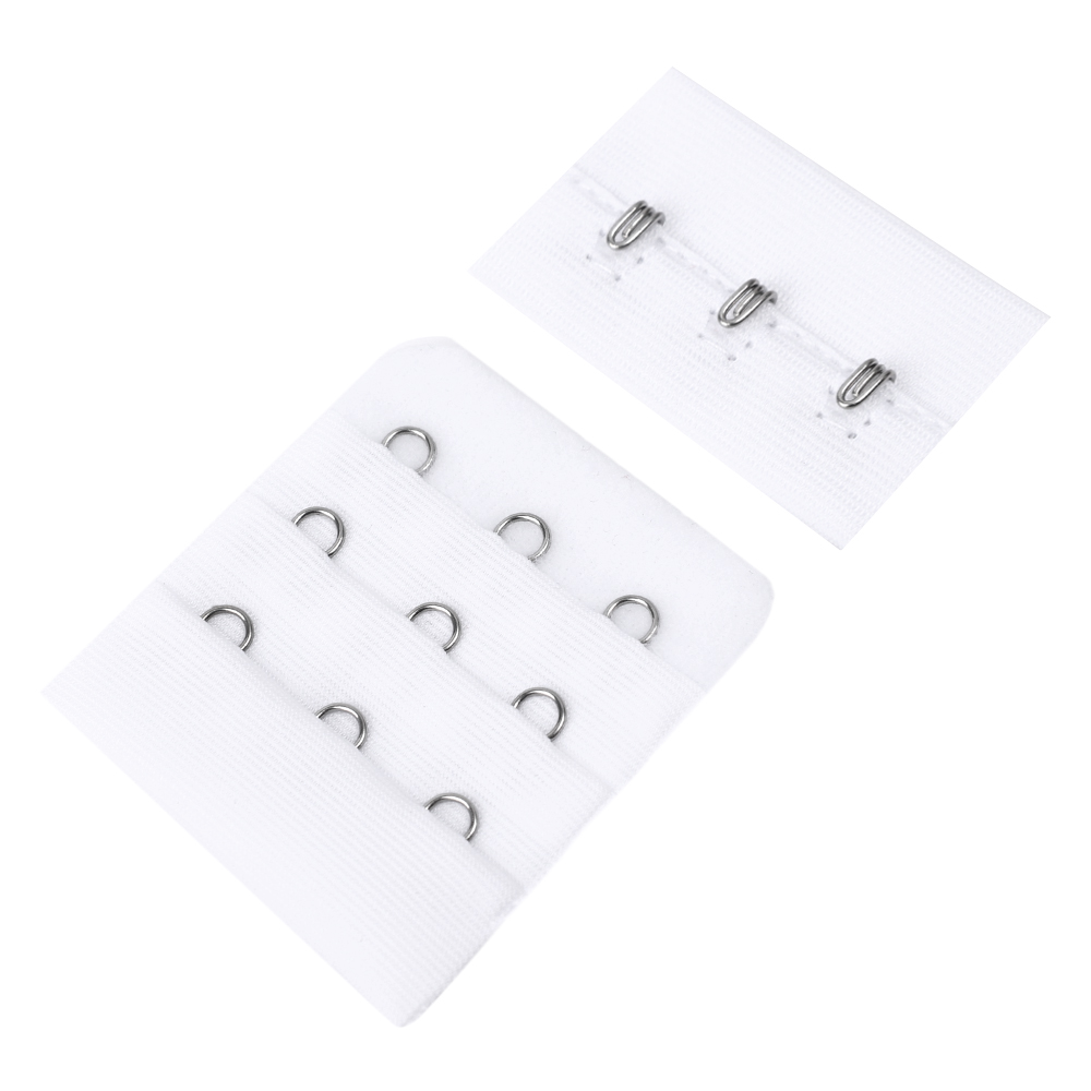 1/5Pairs Three Rows of Two Buckles Bras Underwear Extension Clasp Women ...