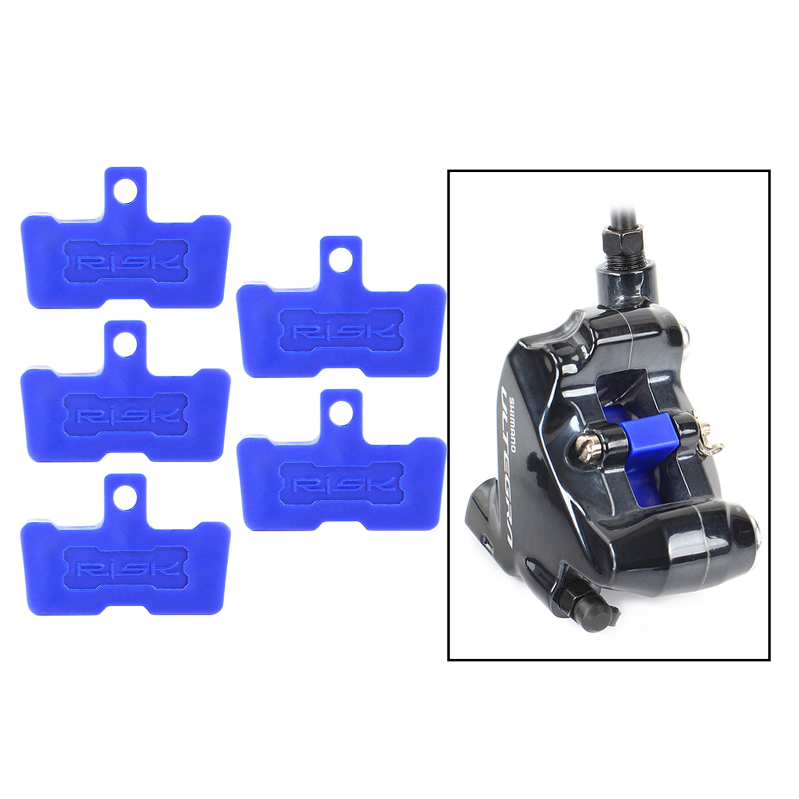 Oil Disc Piston Stopper Hydraulic Disc Brake Spacer Pads 3.5x2.35x1cm ...