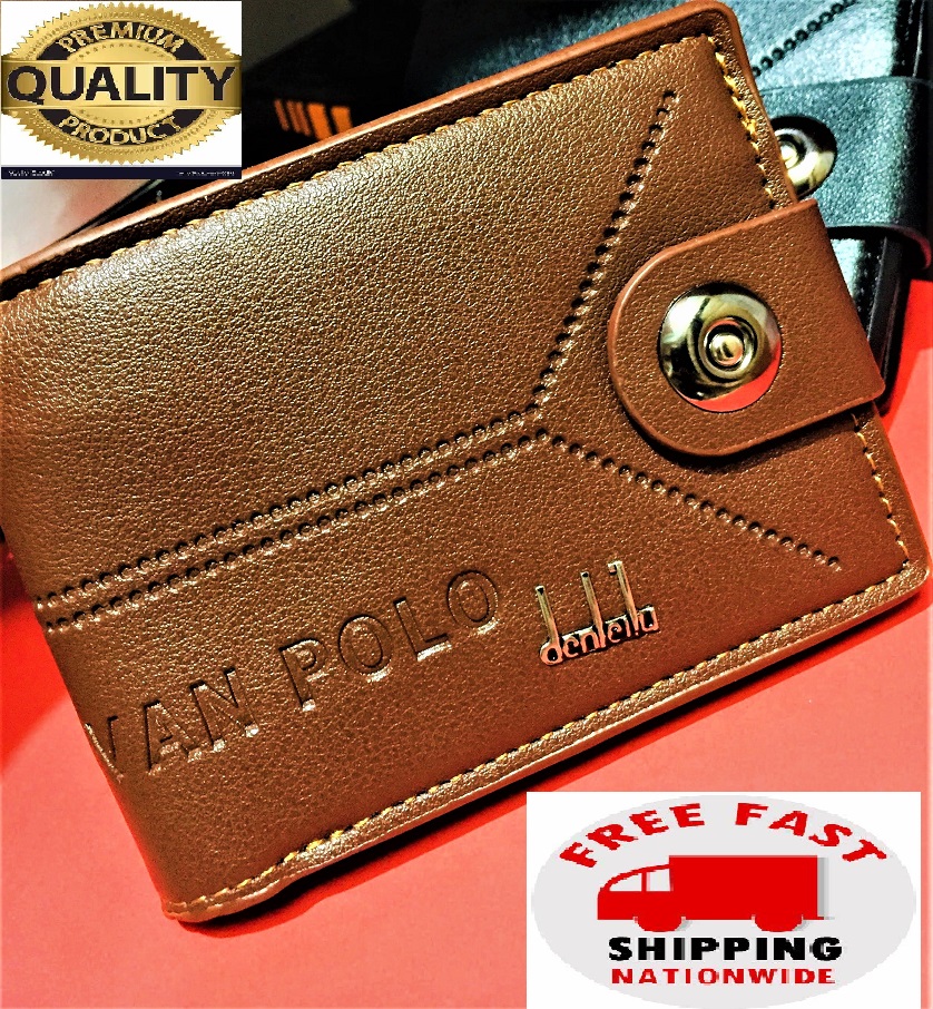 Denleilu 2021 New Bi-Fold PU Leather Wallet and Card holder with ...