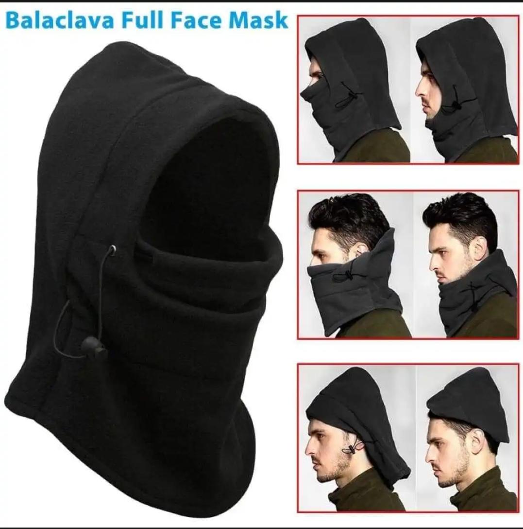 Outdoor Winter Cap Full Face Fleece Neck Cover Warm & Stylish Balaclava ...