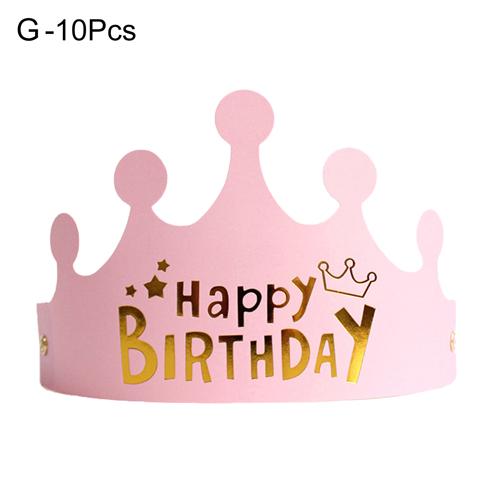 Birthday Prince Crowns No Odor Birthday Party Paper Princess Crowns ...