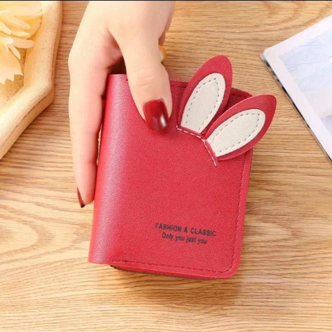 Women's Mini Wallets Short Tassel Pendant Wallet Coin Purses Clutch ...