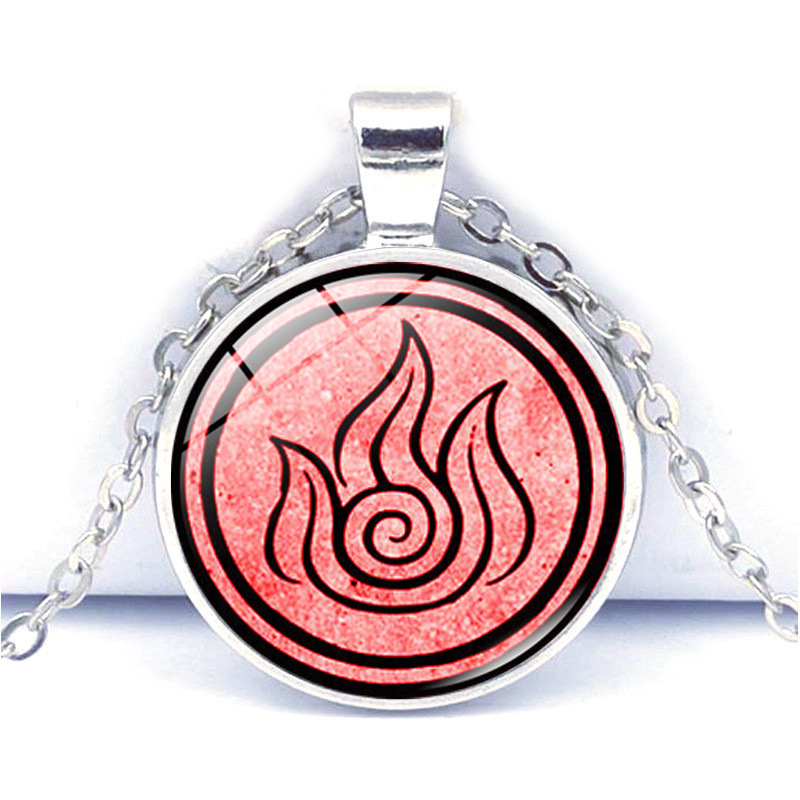 Avatar The Last Airbender Necklace for Women Jewelry Air Nomad Fire and ...