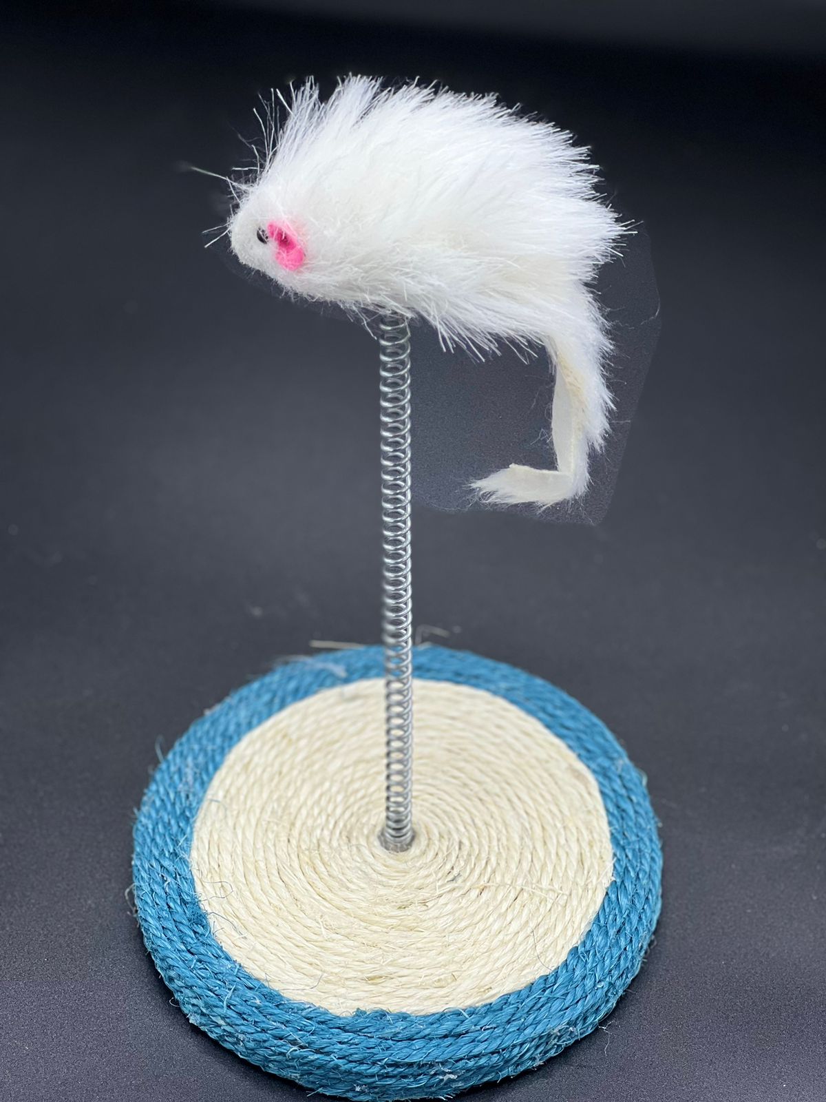 Mouse feather spring ball toy | Daraz.pk