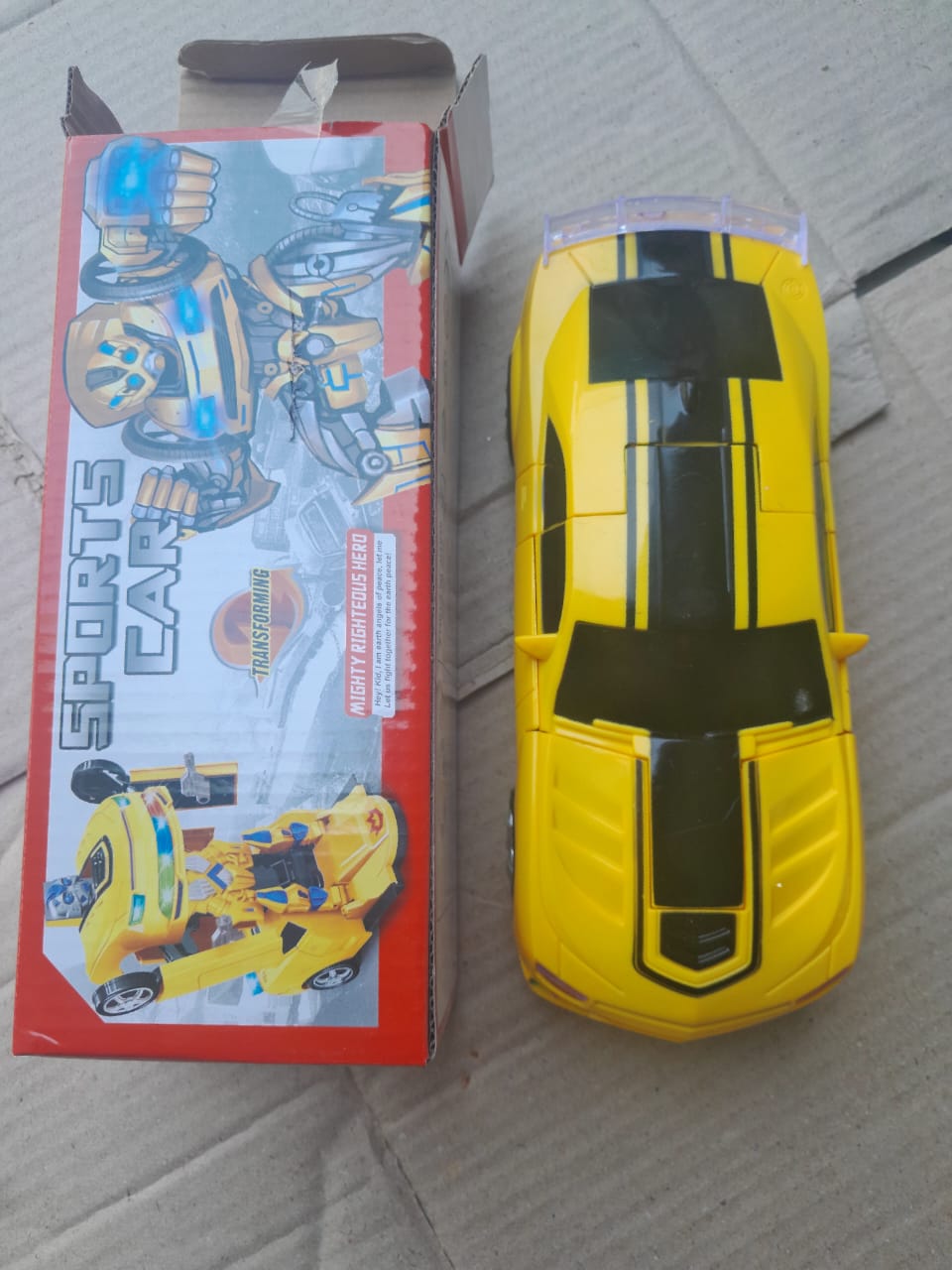 Rc Transformer Lamborghini Car Toy Remote Control Multicolour | Daraz.pk