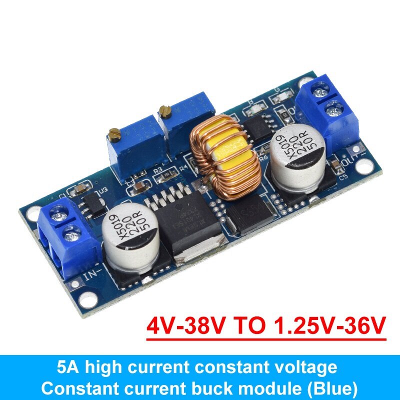 XL4015 5A DC to DC CC CV Lithium Battery Step down Charging Board Led Power Converter Lithium ...