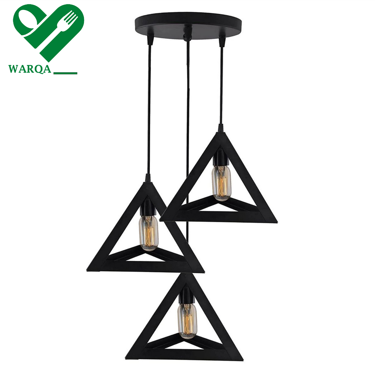 3 in 1 Triangle Shape, Pendant Light, Fixtures Over Kitchen Island ...