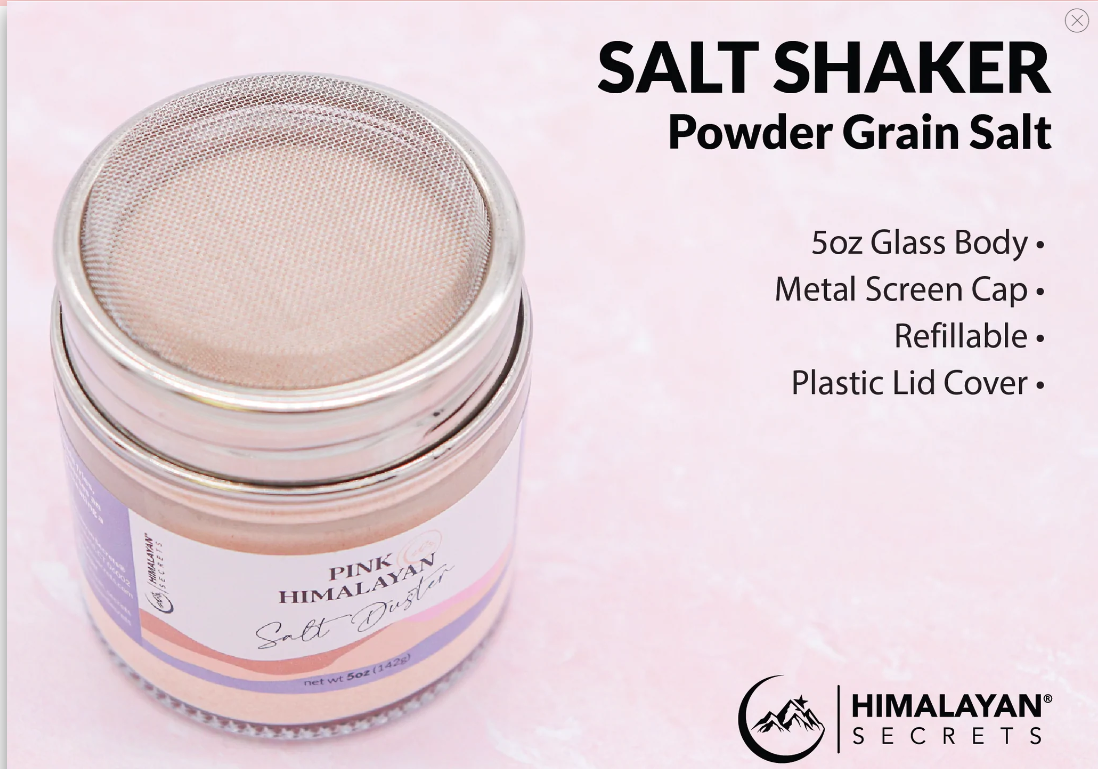 Pink Himalayan Salt Duster - 142grams (HubSalt) | Daraz.pk