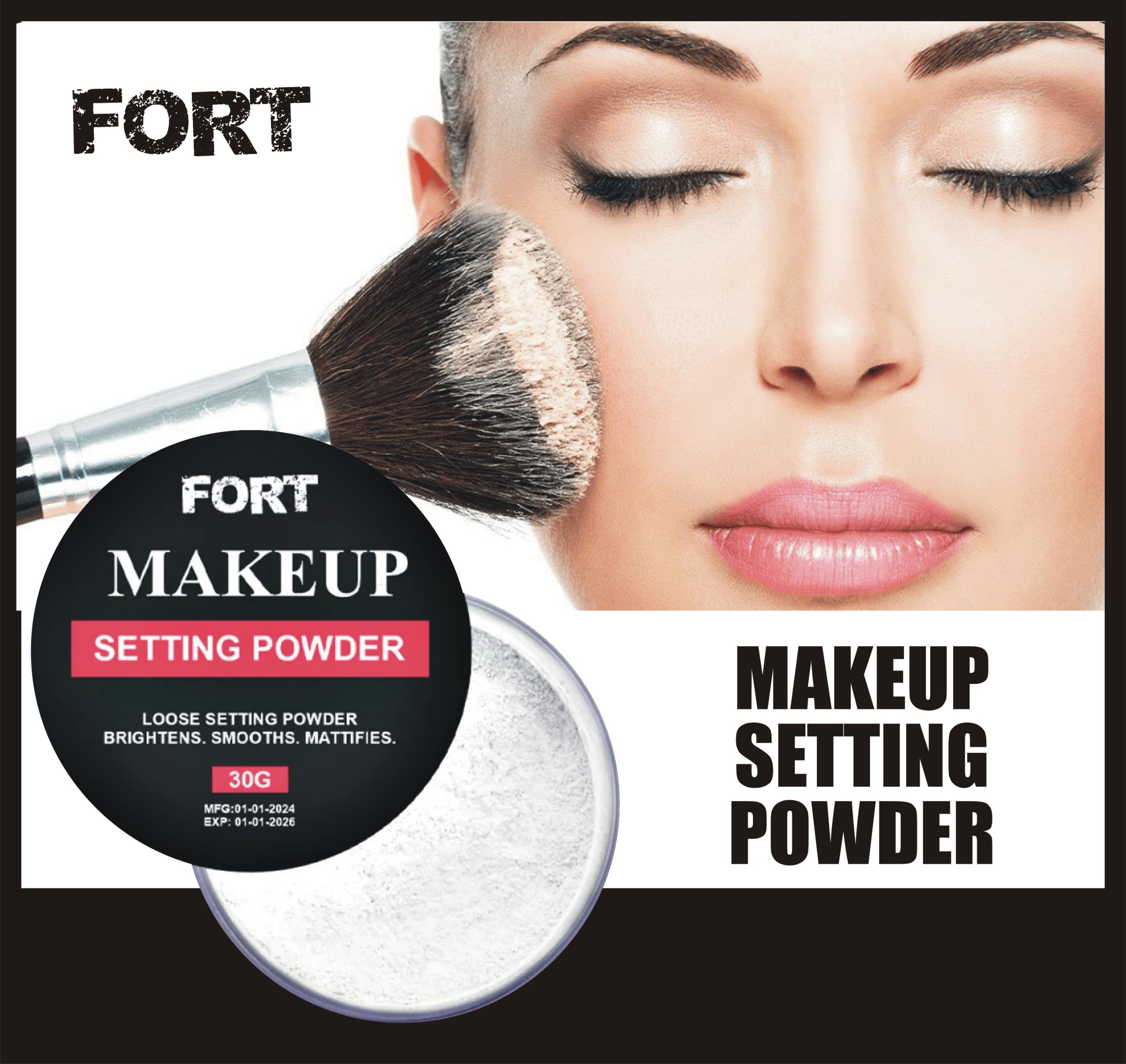 FORT Translucent Loose Face Powder The Ultimate Makeup Fixing Product ...