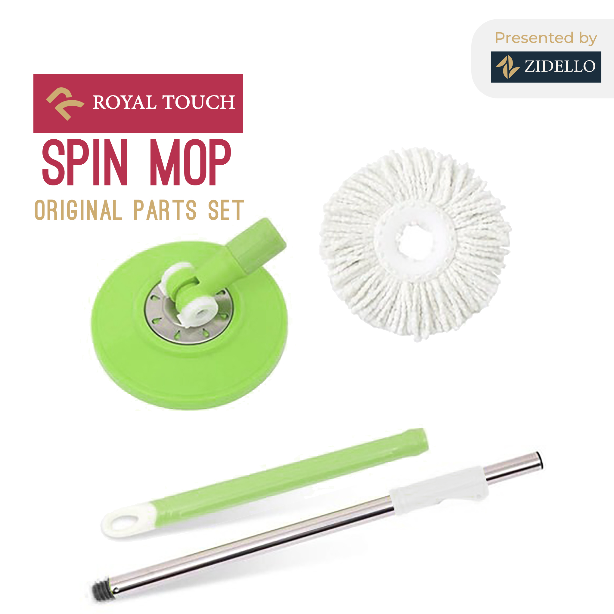 Spin Mop - Original Replacement Parts [Bundle Pack] | Daraz.pk