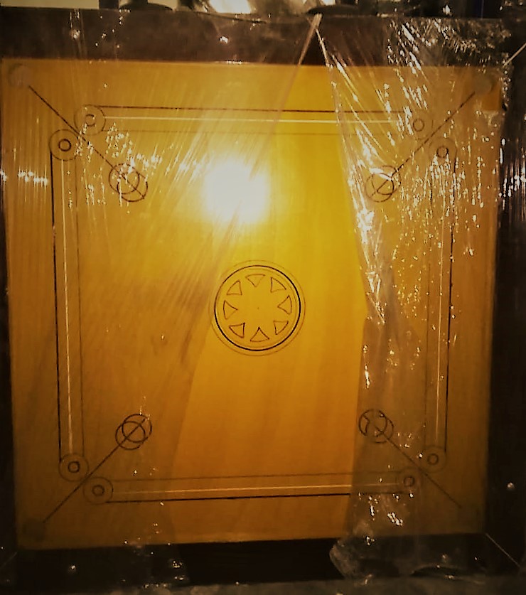 Professional Quality 48' inch Lasani Carrom Board Game Lasani Wood Free ...