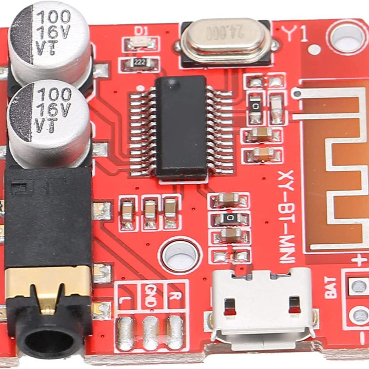 MP3 Bluetooth Stereo amplifier XY-BT-mini Circuit Board Module | Daraz.pk