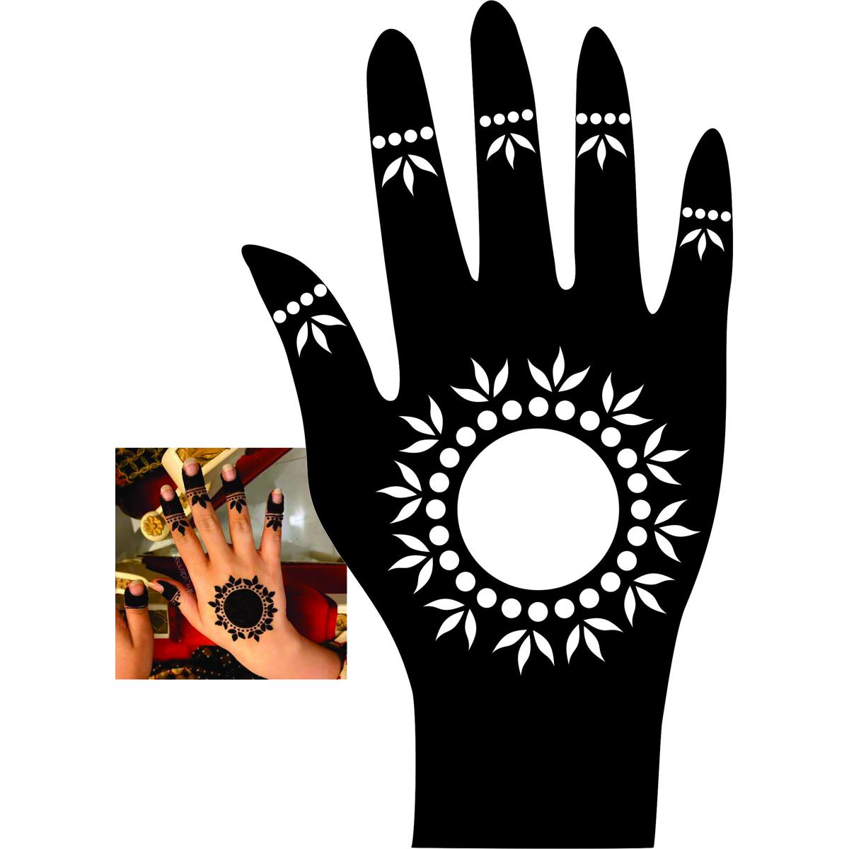 Mehndi Stickers/ Mehendi Stickers / Mehndi Stencils/ Mehendi Stencils ...
