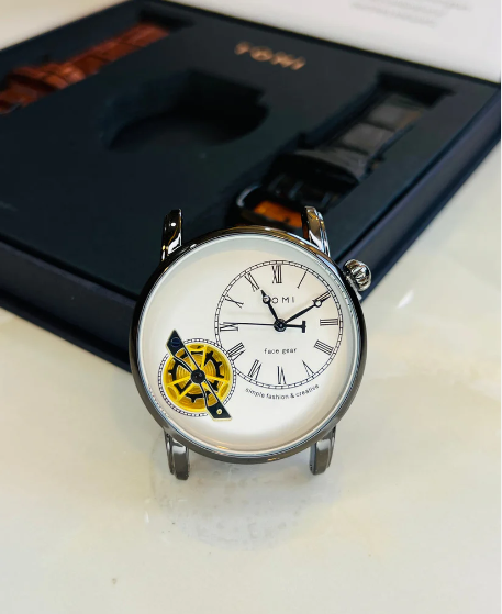 TOMI T103 Face Gear Luxury Dual Strap Watch For Men Double Strap Watch | Daraz.pk