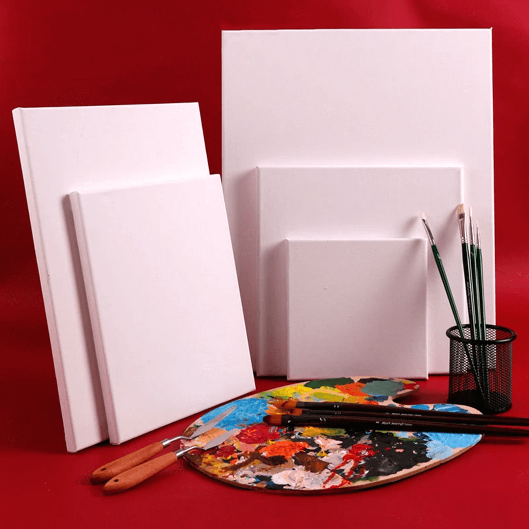 100% Cotton Canvas Board For Paintings In 4x4, 6x6, 8x8,10x10 ,12x12 ...