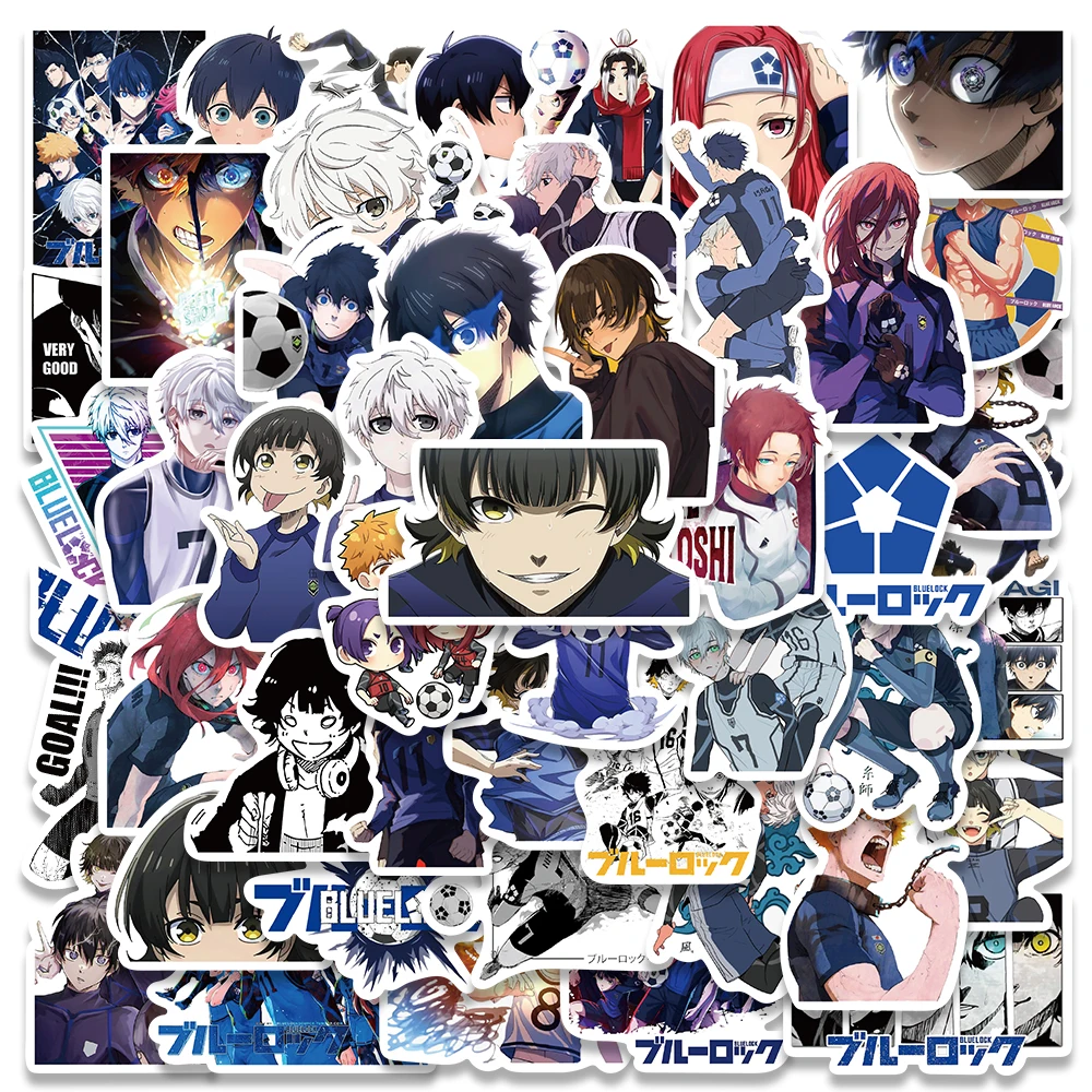 Blue Lock stickers cutout 10/25/50 pcs Isagi Yoichi Bachira Ego | Daraz.pk