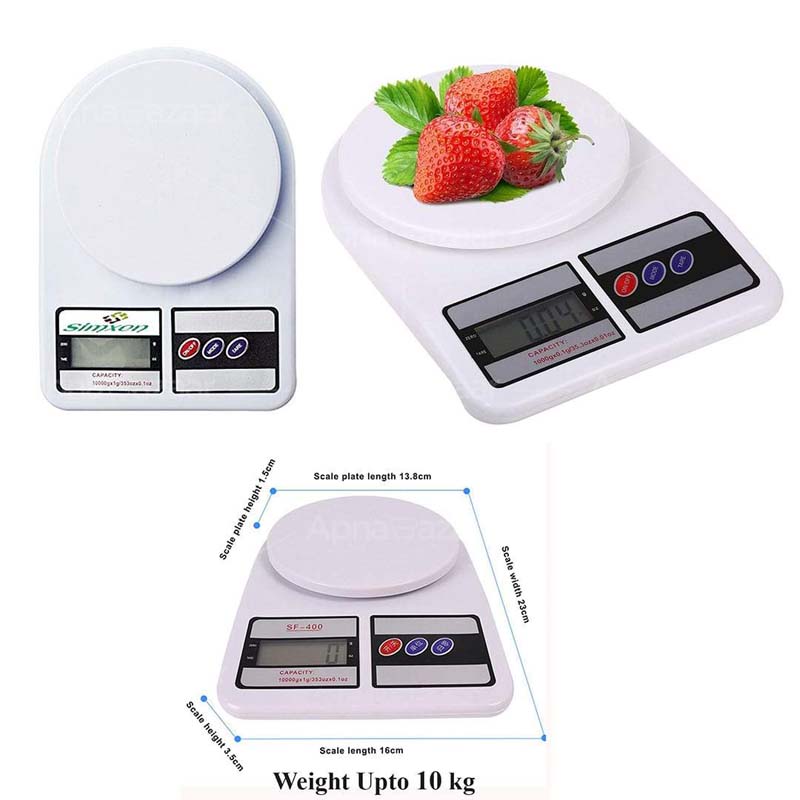 Digital Scale With 10KG Weight Capacity For Kitchen & Shop | Daraz.pk