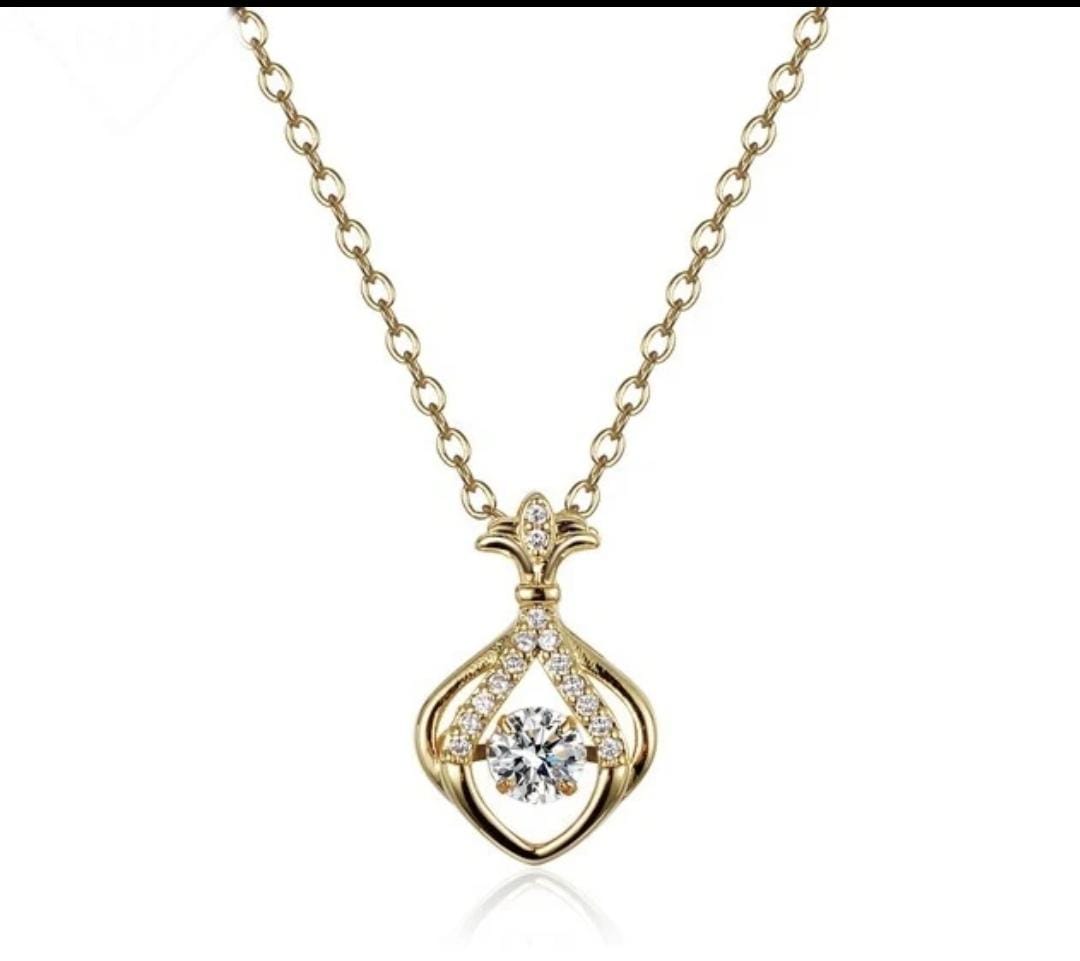 Dazzling Drop imported pandent with chain for girls and teenagers in ...