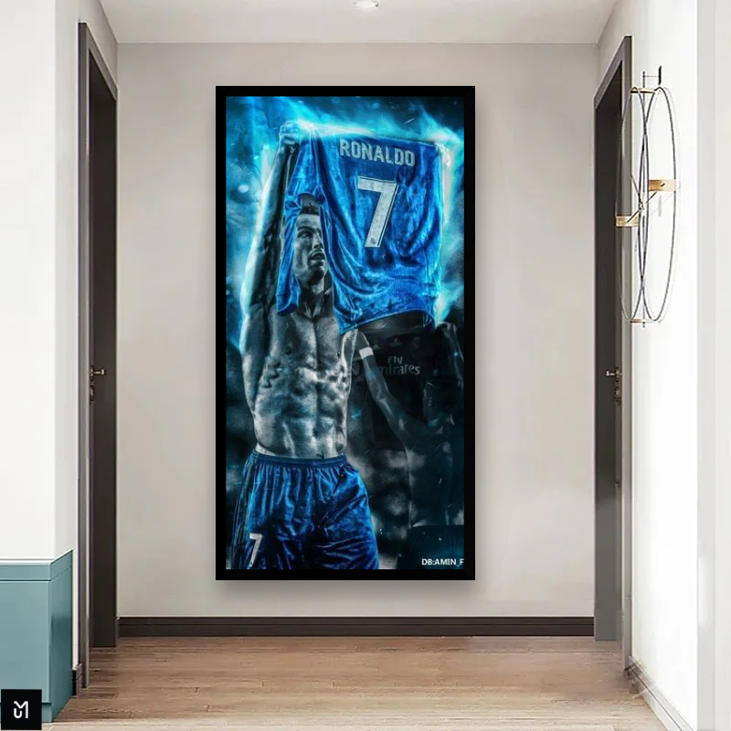 Cristiano Ronaldo wall art frame , poster wall frames | Daraz.pk