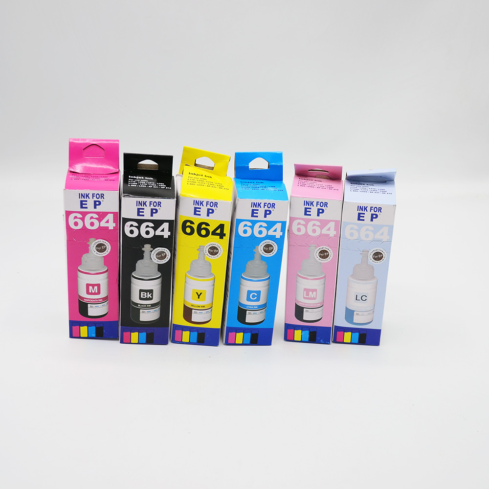 Six Color Inkjet Printer Refill Ink for EPSON T50, T60, L800, L805 ...