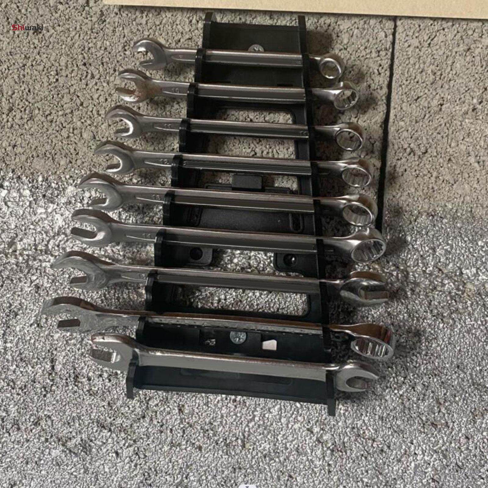 Portable Wrench Organizer Rack Lightweight Pegboard Wrench Organizer ...