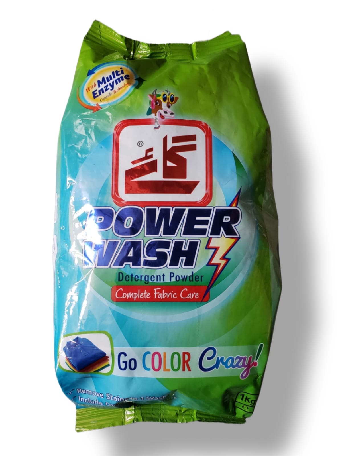 Gai Power Wash Detergent-Washing Powder 1KG (PACK OF #0 | Daraz.pk