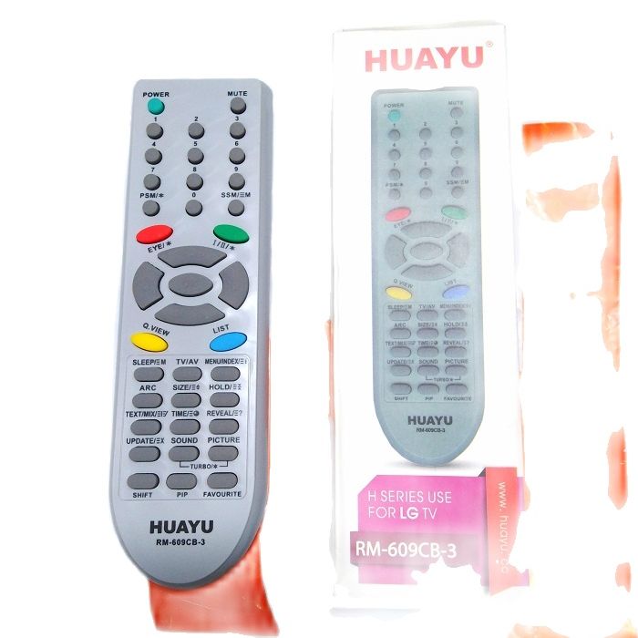 High Quality Universal Remote for TV - Original Huayu Product - RM609 | Daraz.pk