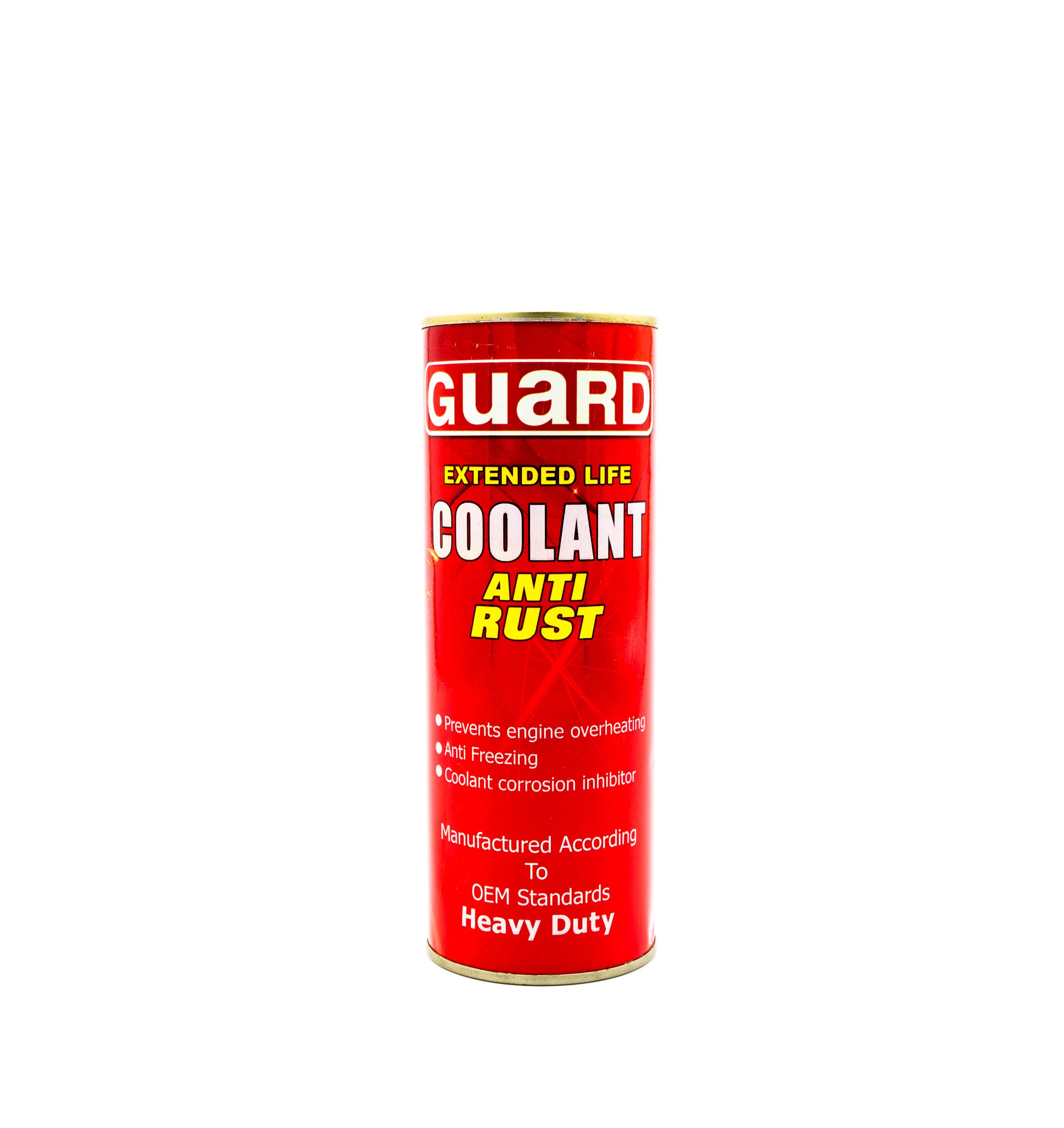 GUARD ANTI RUST & ANTI FREEZE COOLANTS HEAVY DUTY (RED) | Daraz.pk