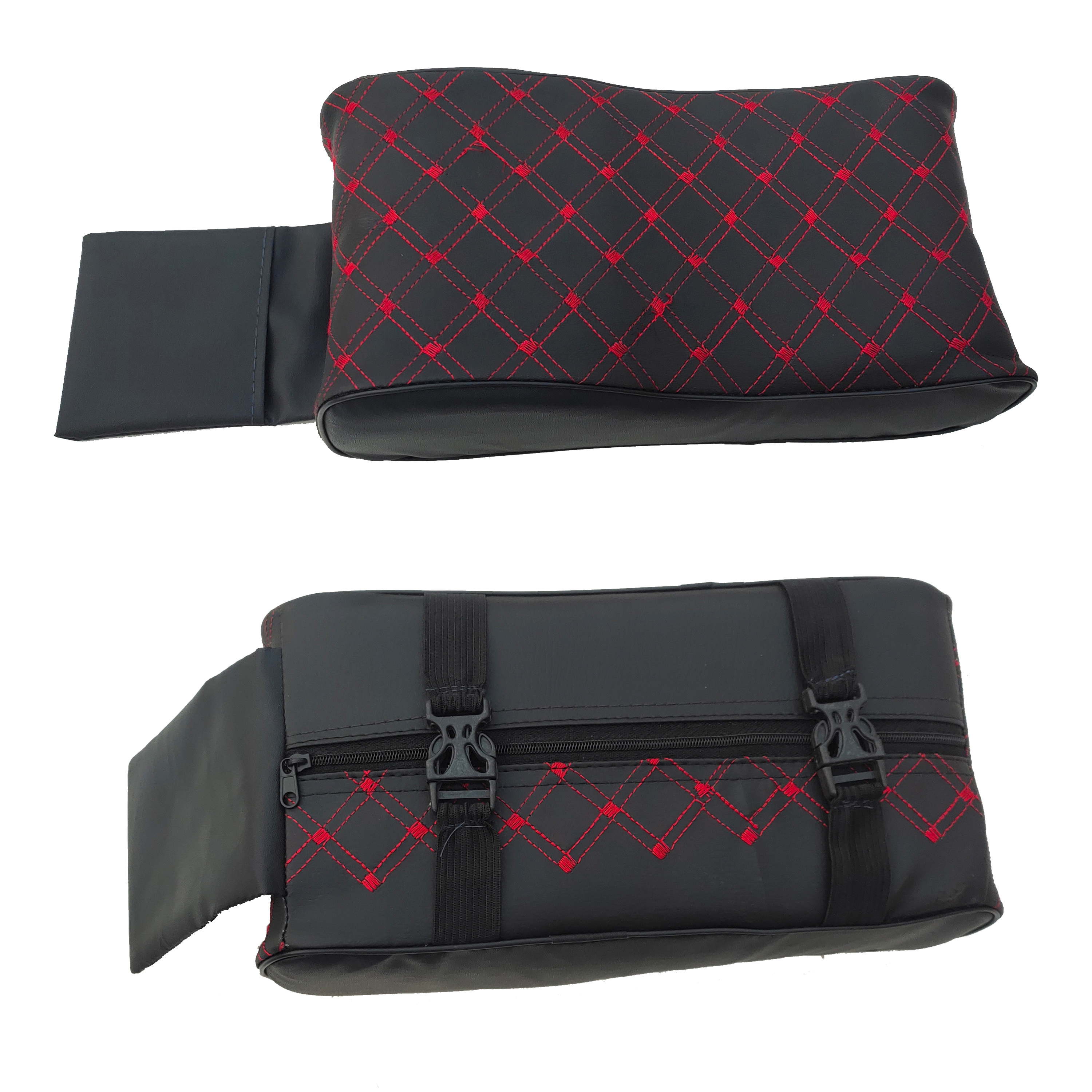 Universal arm rest for car with back pocket | Daraz.pk