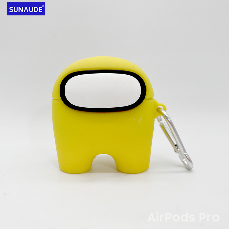 SUNAUDE For Airpods Pro Cute Cartoon Among Us Arena Boy Girl Soft ...