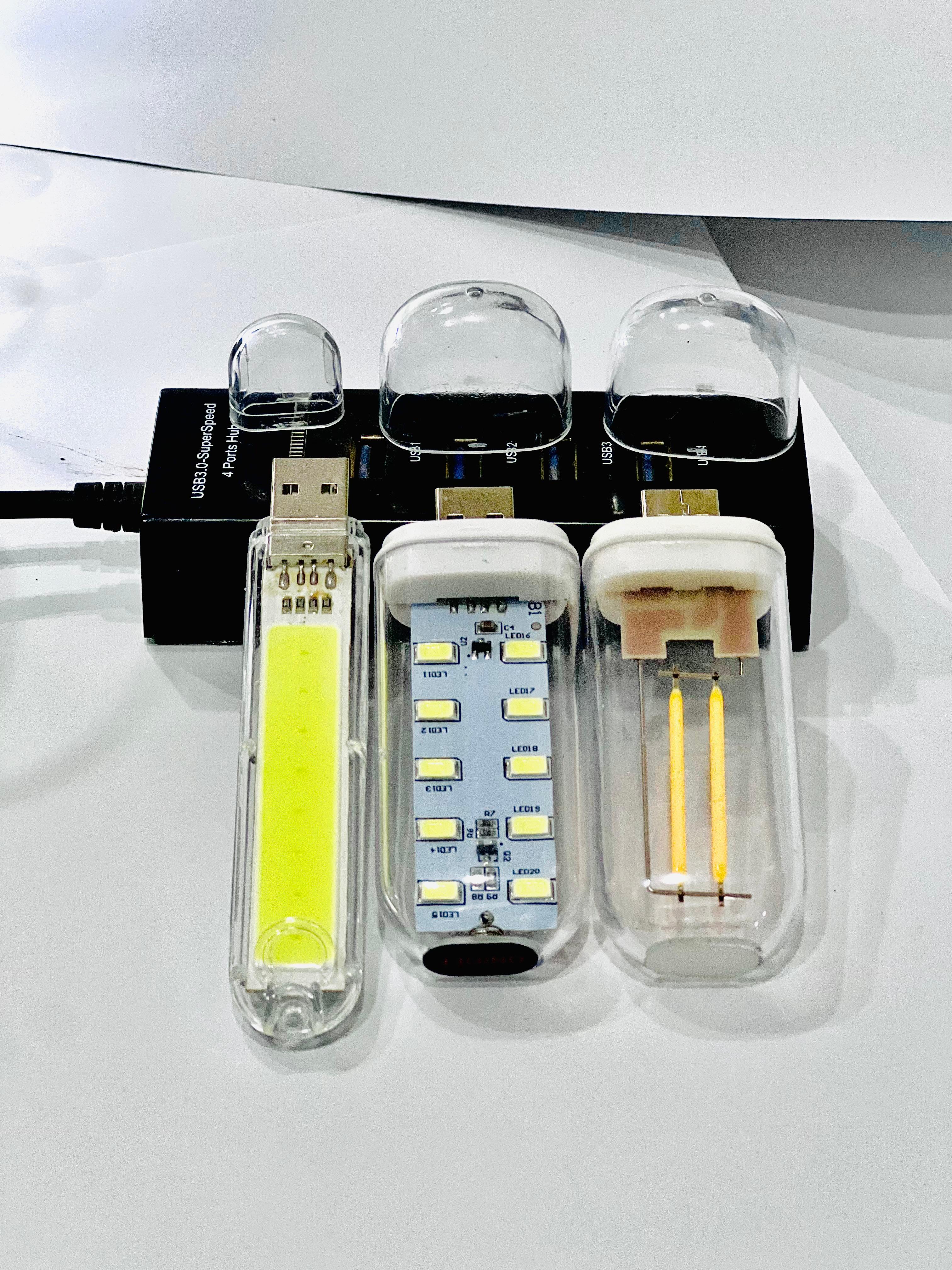 Portable USB Light 2in 1 for Study at Night, Using laptop at Night ...