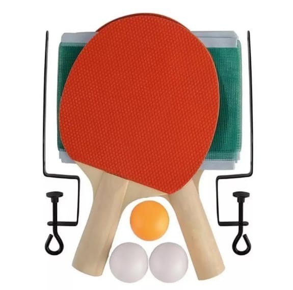 Table Tennis Set 2 Racket 3 Balls Net & Stands Portable Package | Daraz.pk