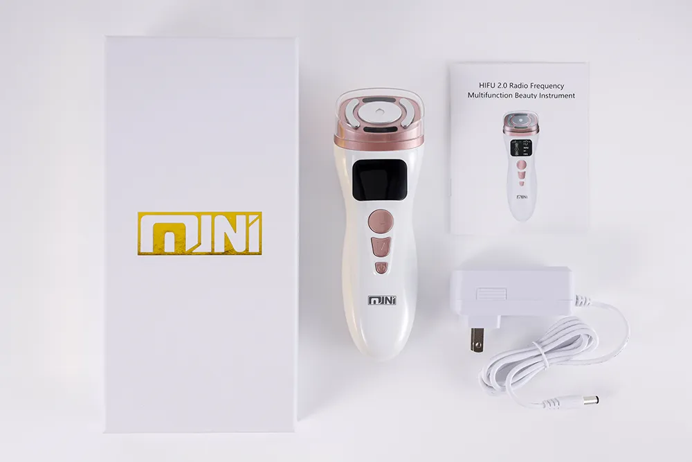 Mini Hifu Machine 3 in 1 Ultrasound RF EMS Facial Beauty Device | Daraz.pk