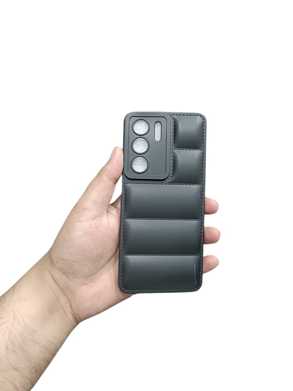 Realme C75 4G / C75x / C71 Back Cover Soft Puffer Down Jacket Box ...