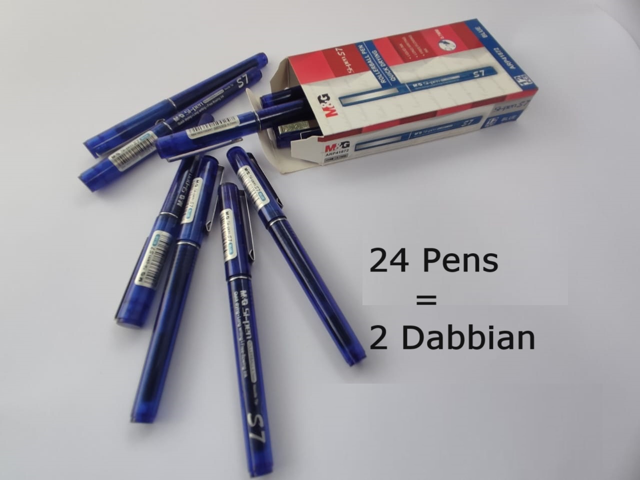 M$G Si-Pen S7, ARP 41872, 0.7mm Roller Ball Pen, Liquid Ink, Quick Dry ...