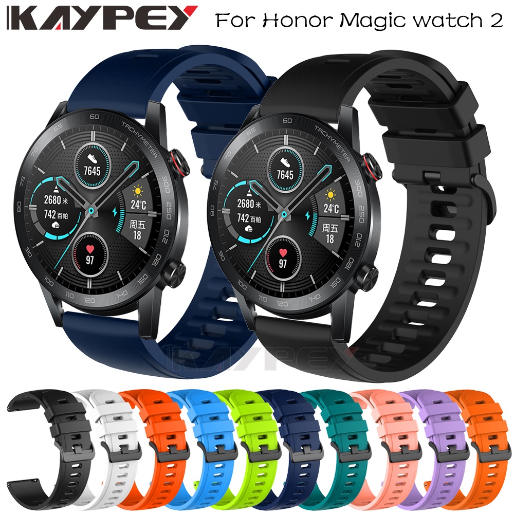 22mm Wrist Strap for Honor magic Watch 2 GT GT2 GT 2 46mm Silicone ...