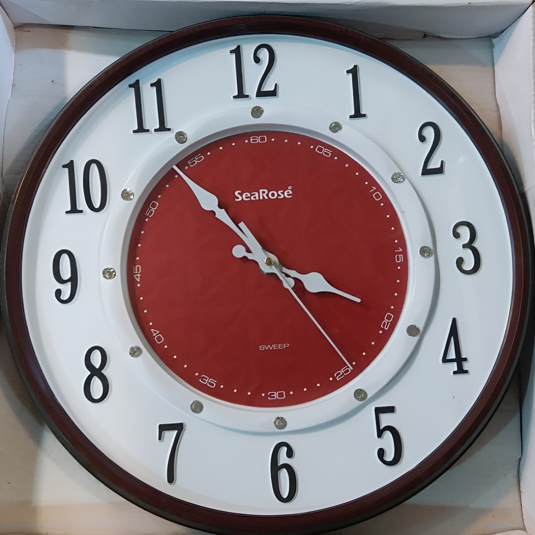 HIGH QUALITY FANCY AND ATTRACTIVE WALL CLOCK STYLISH DESIGN SMOOTH ...