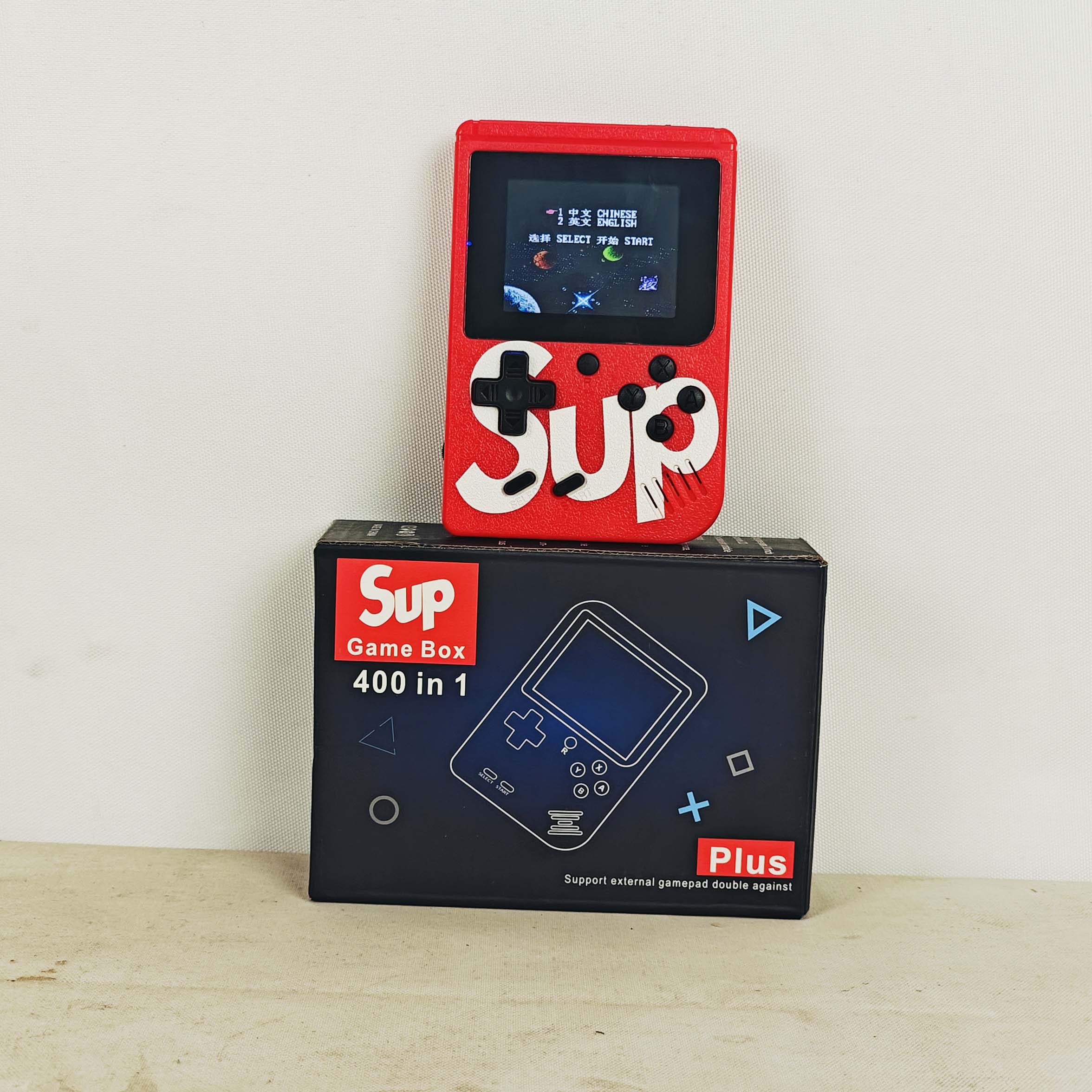 Supreme Retro FC 400 In 1 Sup Game with 3.0 Inch Screen with TV / LCD ...