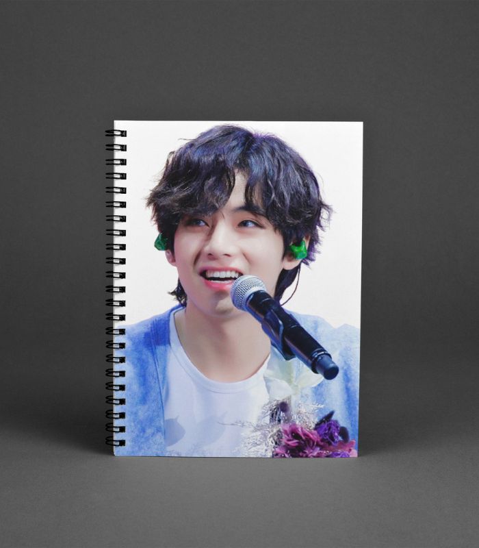 BTS all member spiral notebook kpop army lover diary bts notepad front ...