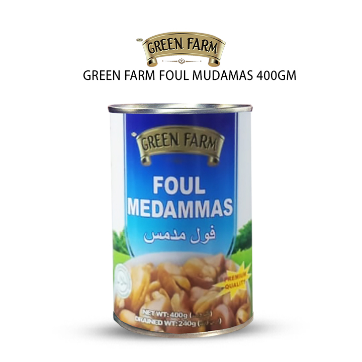 Foul Mudammas , Foul Mudammas Tin , Green Farm Foul Mudammas 400gm ...