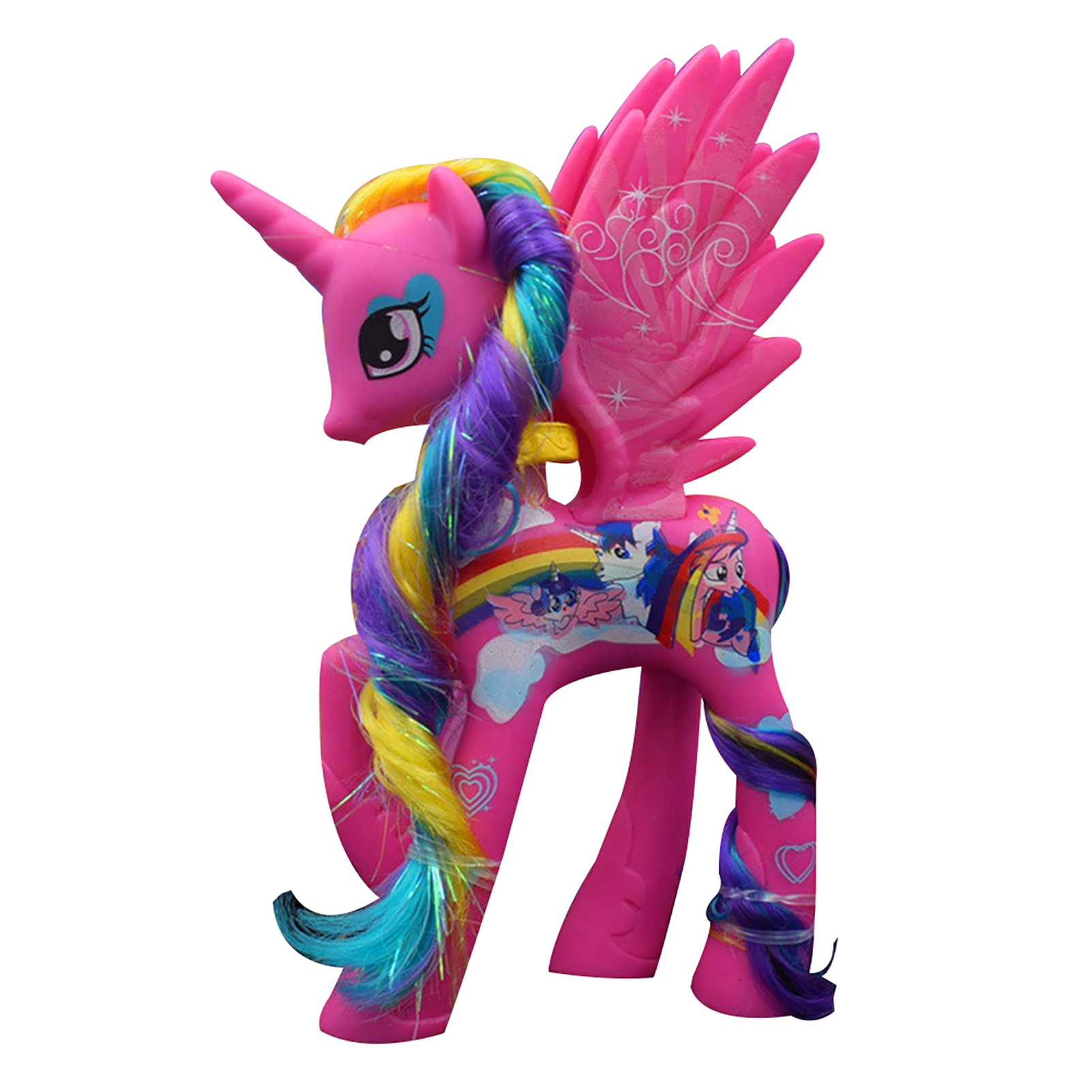 NYT 1Pc 14Cm My Little Pony Moon Princess Action Figure Pvc Doll Kids ...