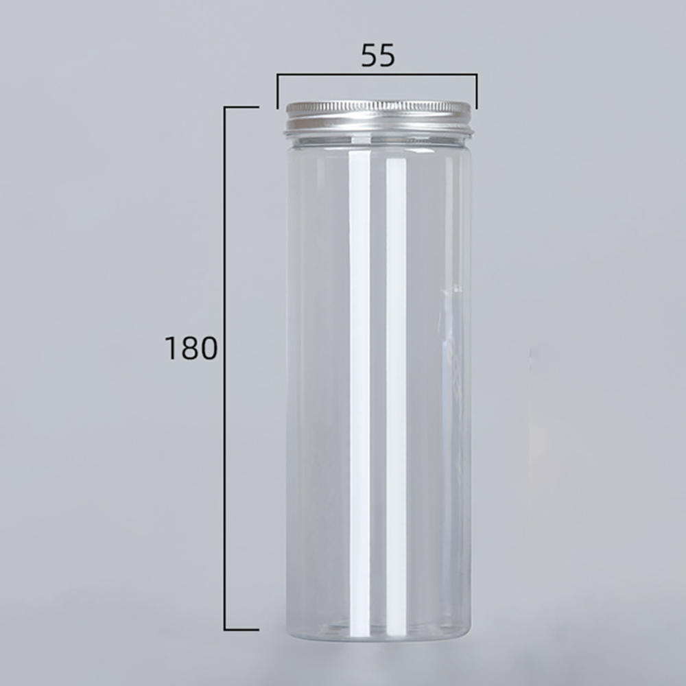 Aluminum Lid Transparent Food Storage Containers Transparent Diameter ...