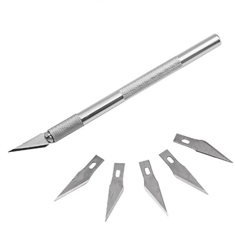 Universal Knife with 5 Blades Extra Stationery [ ] 30° Art Utility ...