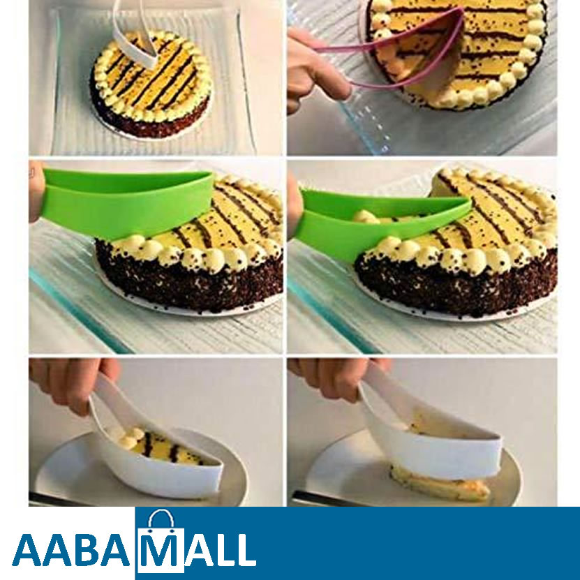 Convenient Cake Pie Slicer Sheet Cutter Server Bread Slicer | Daraz.pk