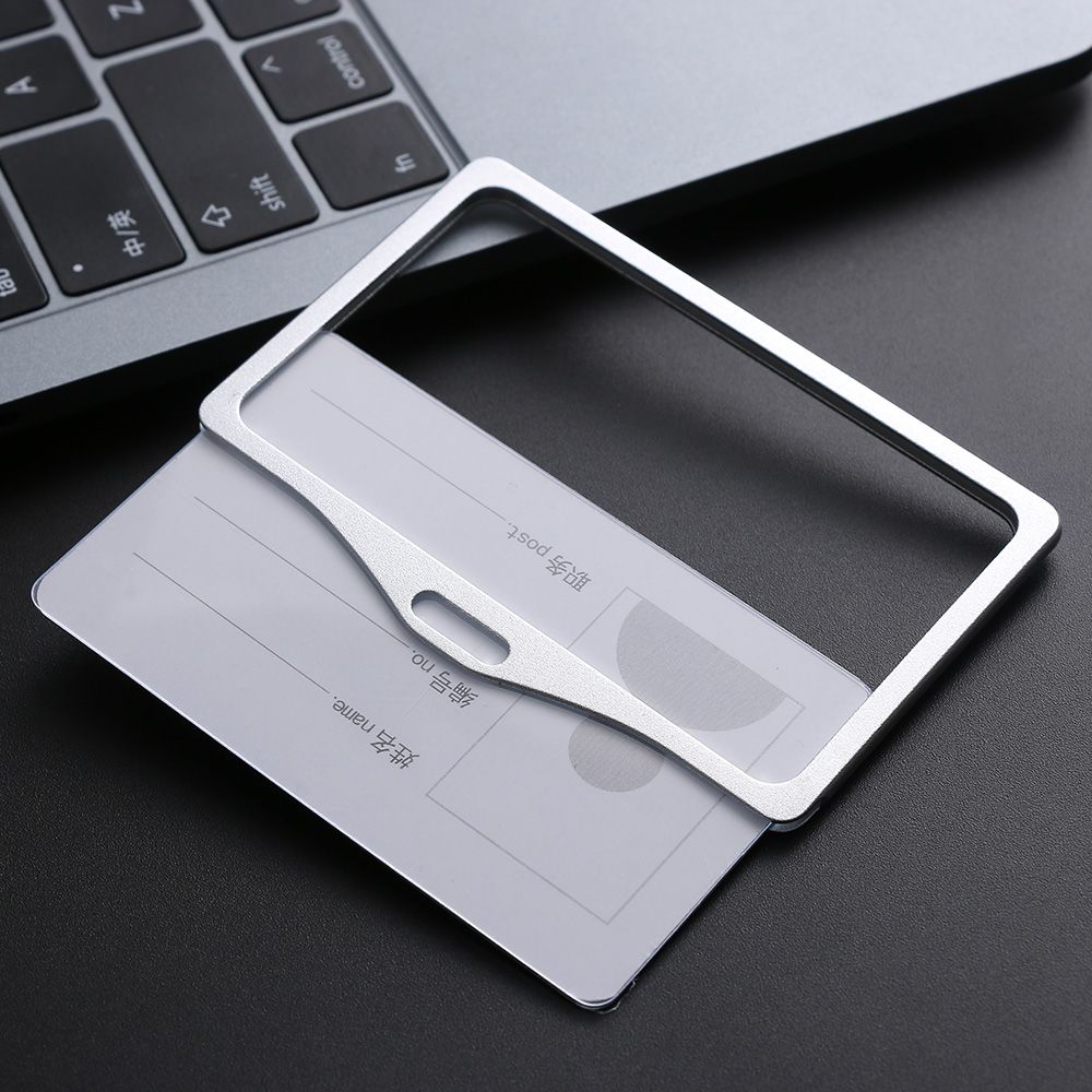 New Metal Office School Work Card Holders ID Business Case Aluminum ...