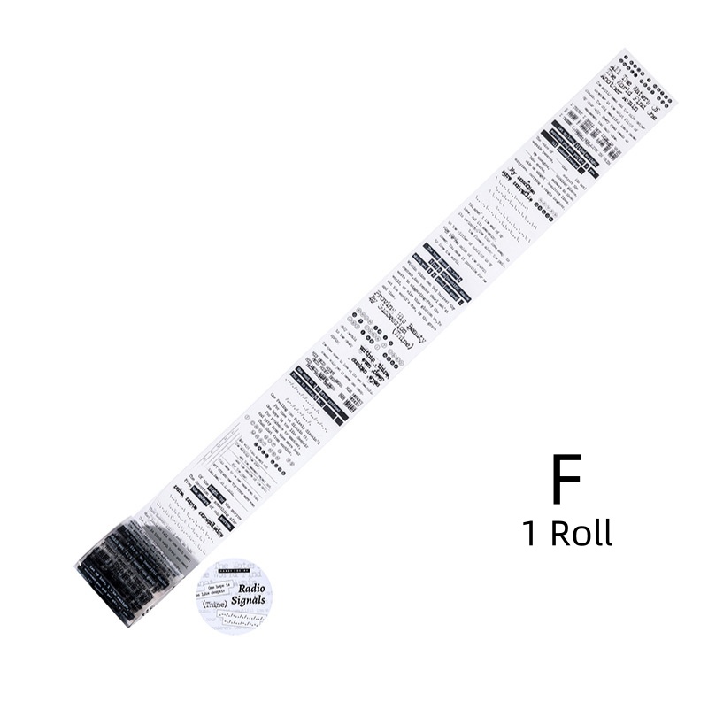 Panda Online 1 Roll Memory Chapter Series PET Masking Tapes Waterproof ...