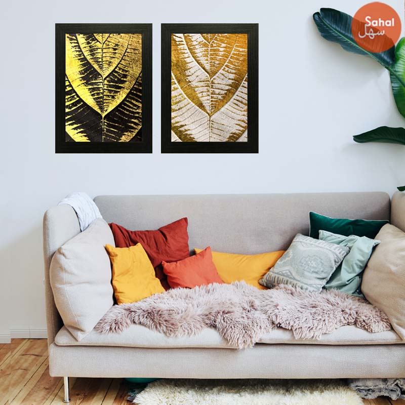 Abstract Art leaf Embedded wall Art For Office and Workplace SAHAL STORE-CS11 | Daraz.pk