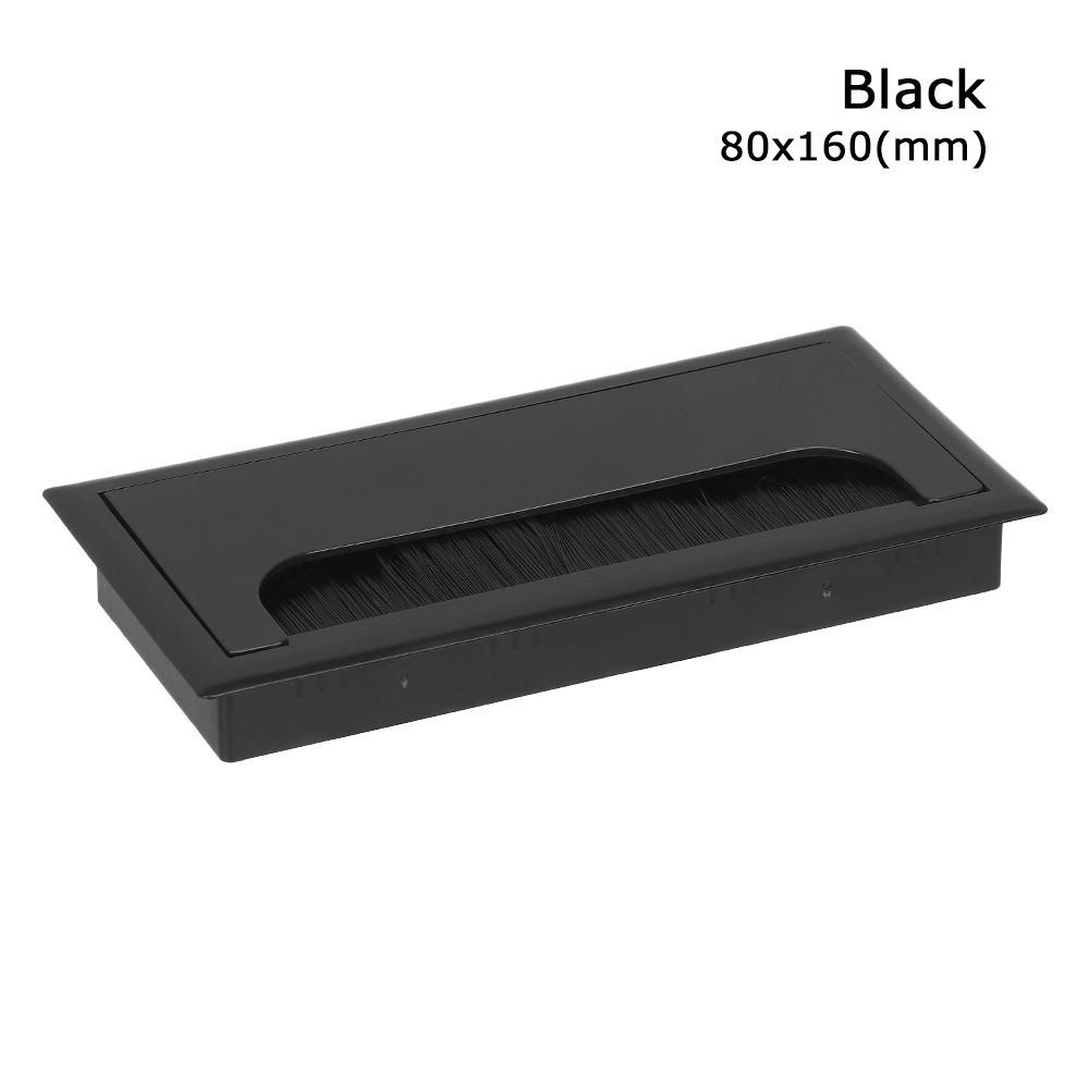 Plastic Outlet Port Computer desktop Decor Wire Box Wire Hole Cover ...