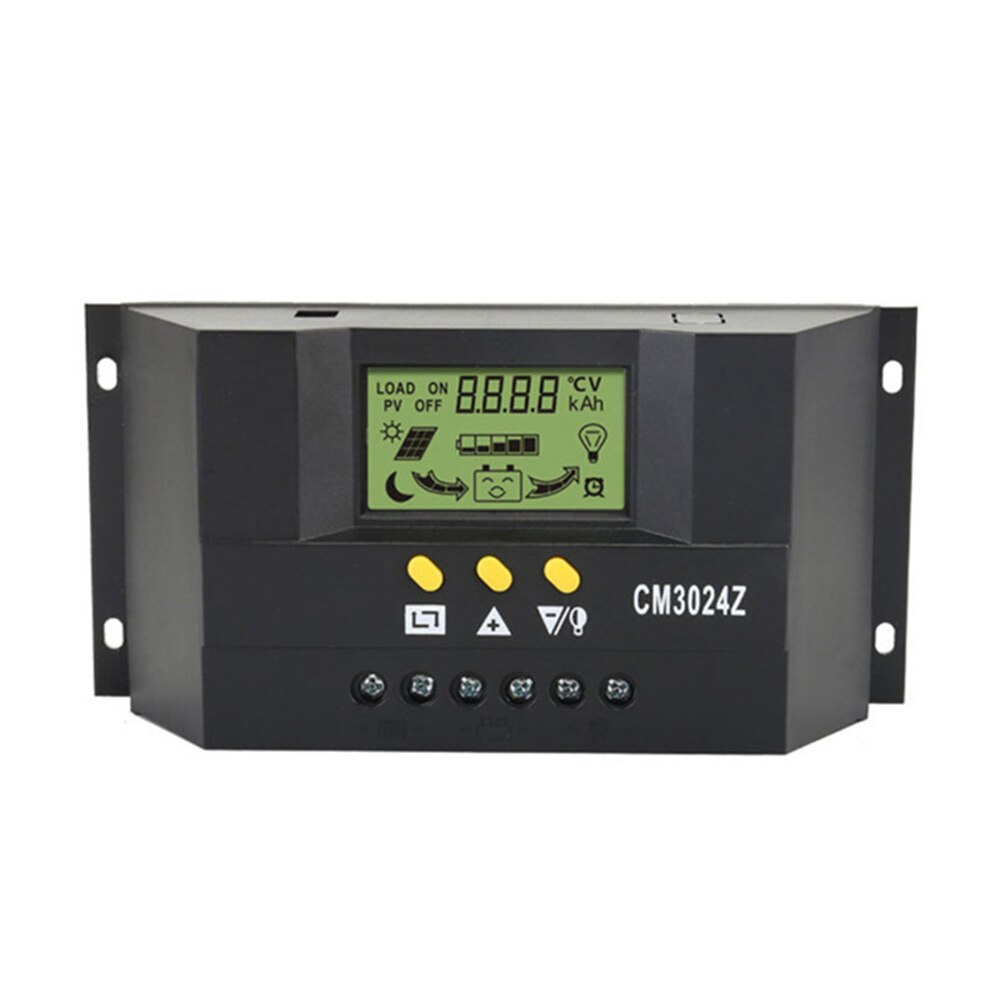 PWM 30A Smart Solar Charge Controller 12V 24V with LCD Display | Daraz.pk